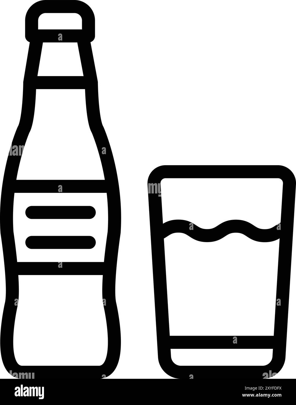 Drink icon vector design Stock Vector Images - Alamy