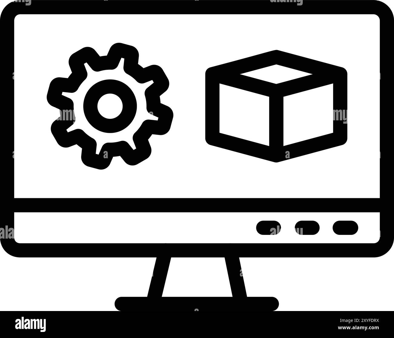 Web product design concept Black and White Stock Photos & Images - Alamy
