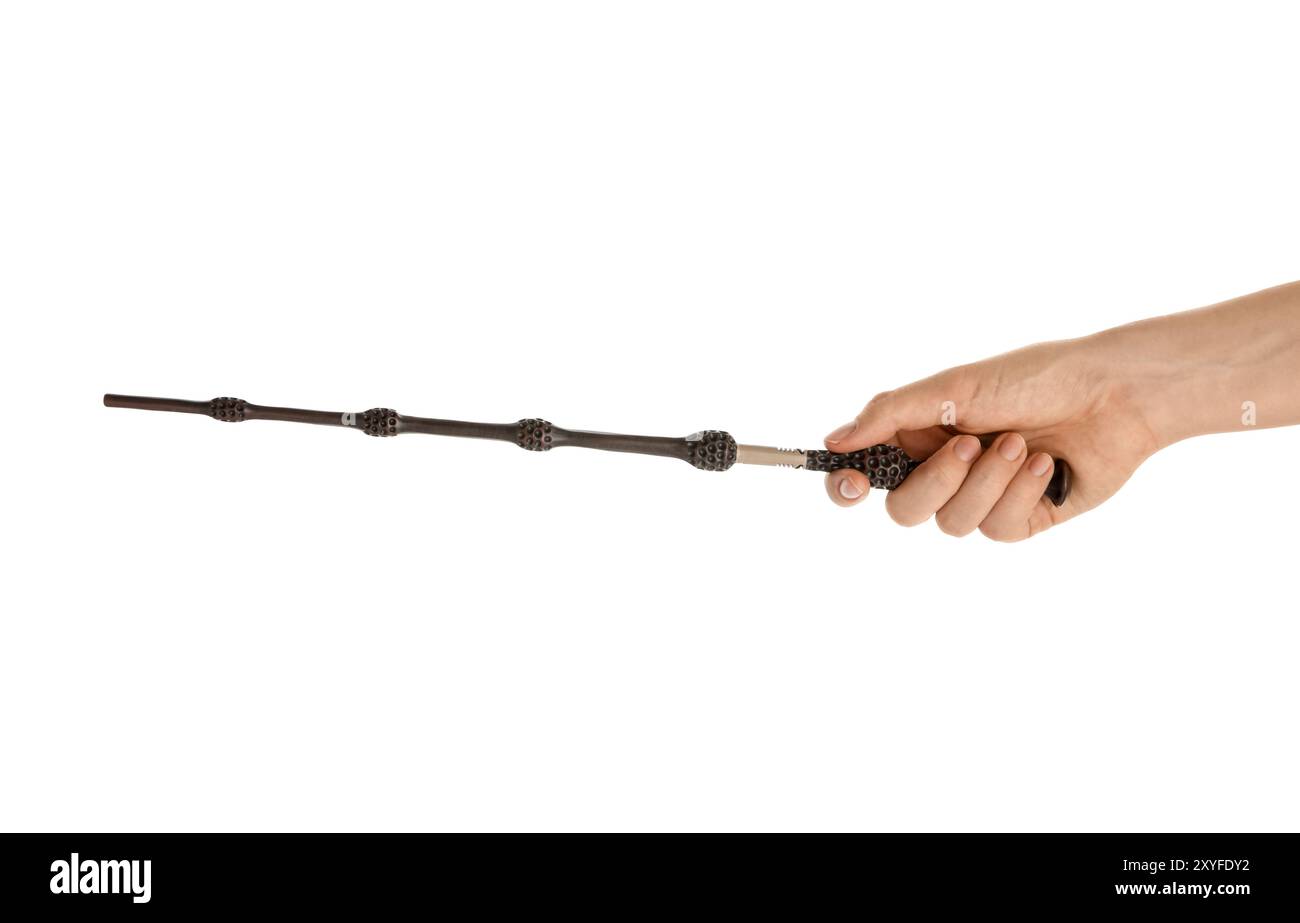 Woman and magic wand hi-res stock photography and images - Alamy