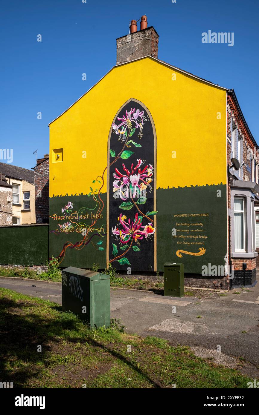 Kirkdale, Liverpool, UK, Flower Street Project 29th August 2024. The ...