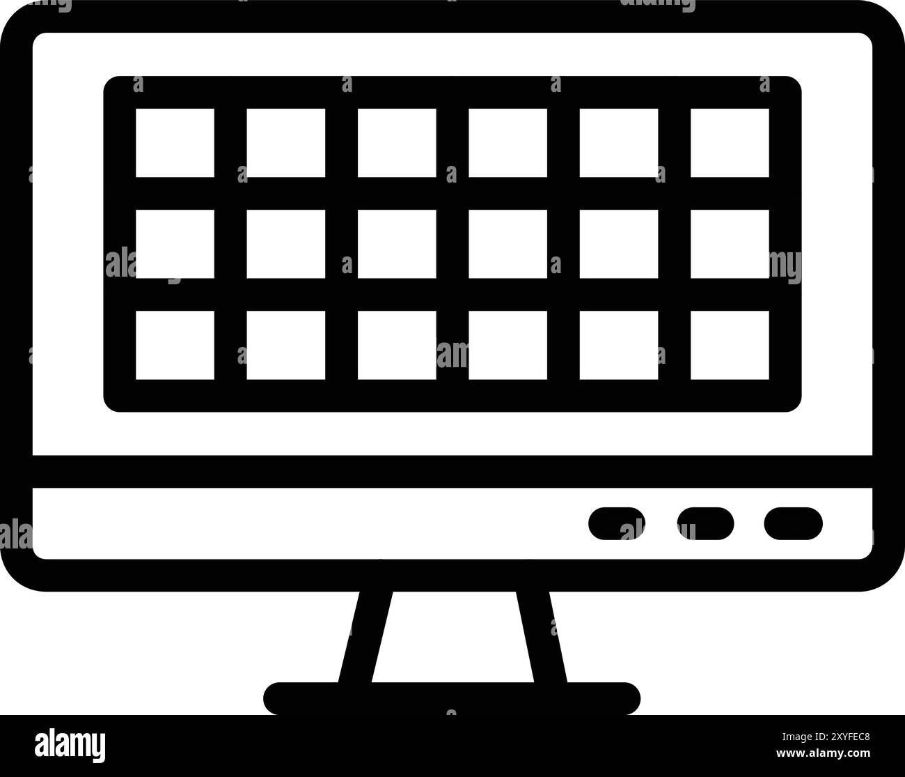 Smart grid vector vectors hi-res stock photography and images - Alamy