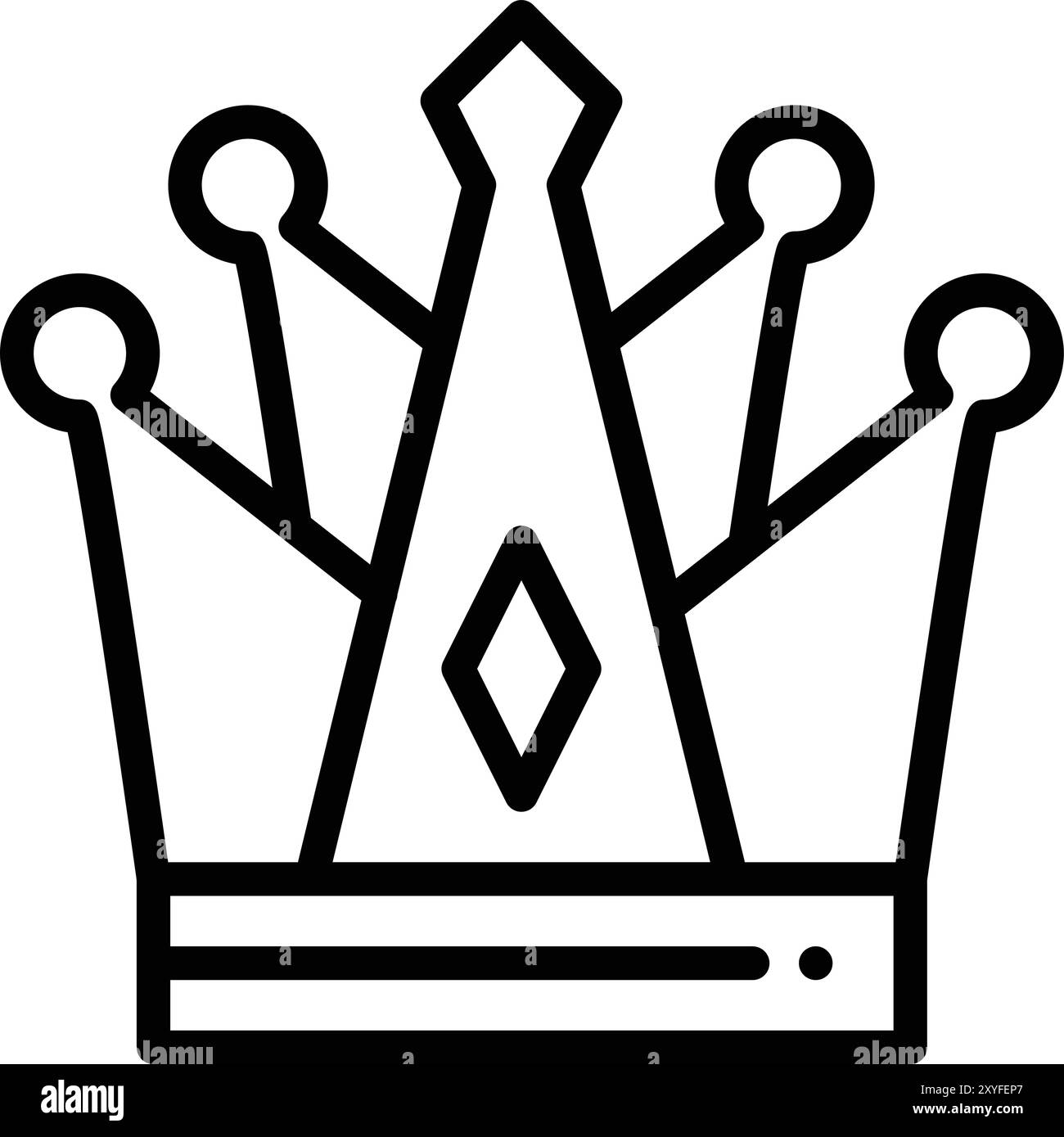 Perfect crown Black and White Stock Photos & Images - Alamy