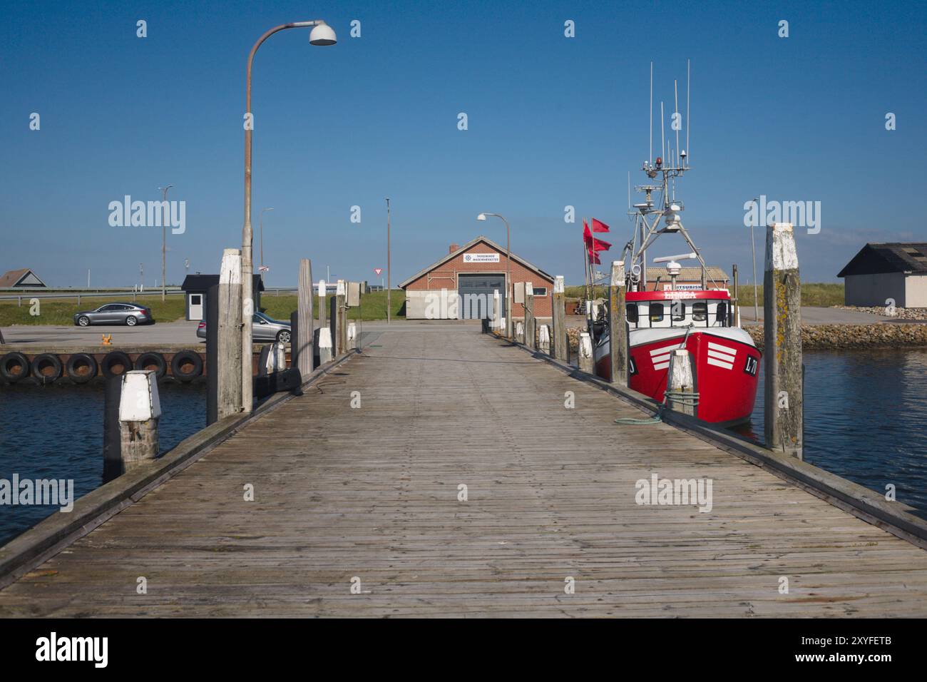 Thorsminde harbour hi-res stock photography and images - Alamy