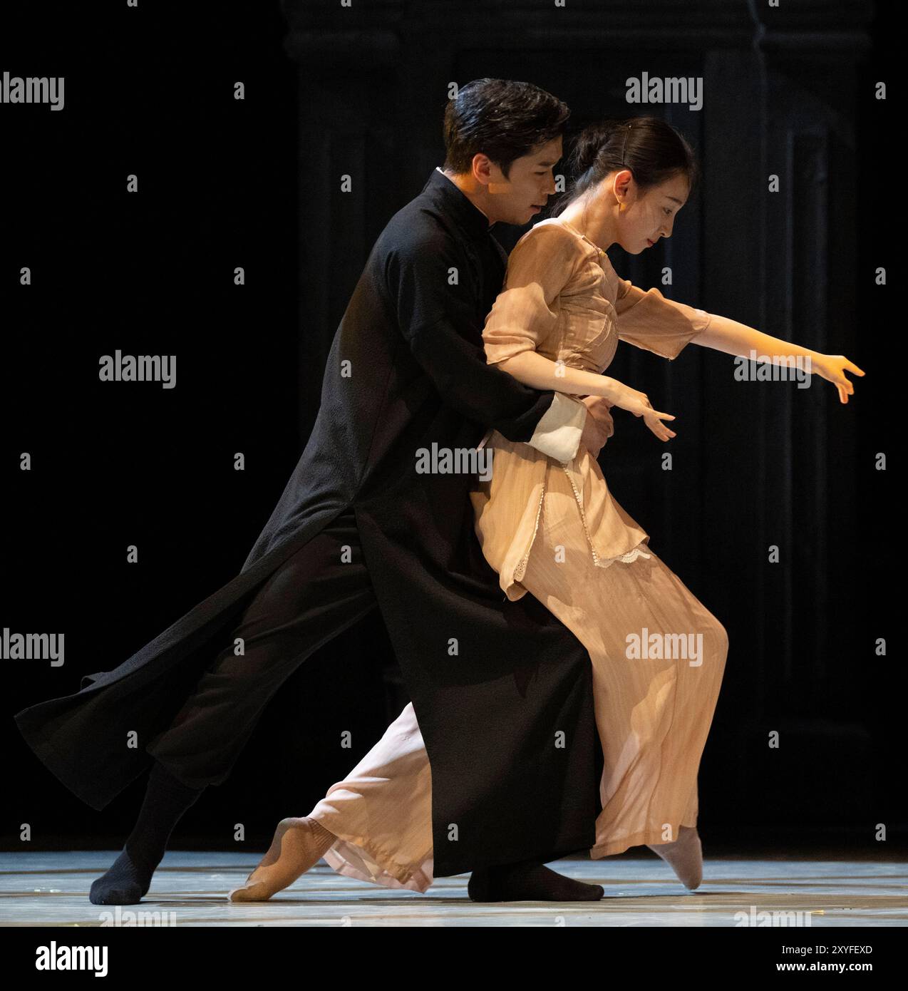 Sadlers Wells, London, UK. 29th Aug, 2024. The love scene (performers ...