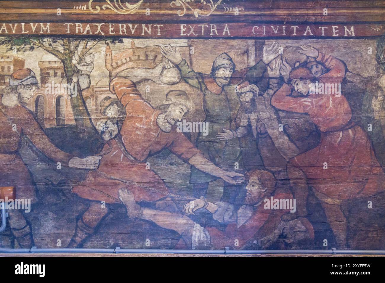 Murals, historical paintings of the sixteenth and seventeenth centuries ...