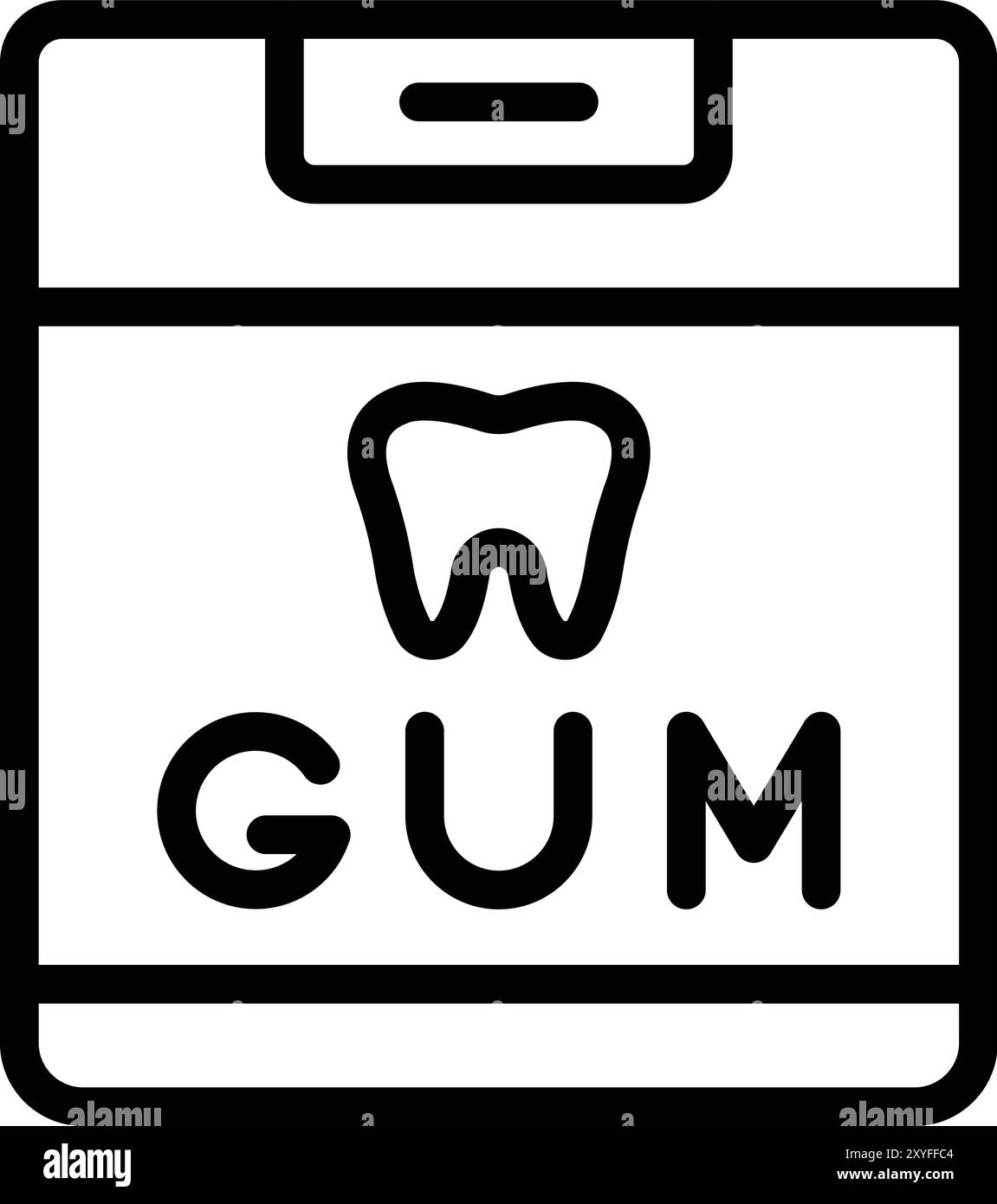 Chewing gum clipart hi-res stock photography and images - Alamy
