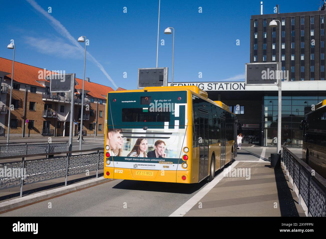 Bus at herning station hi-res stock photography and images - Alamy