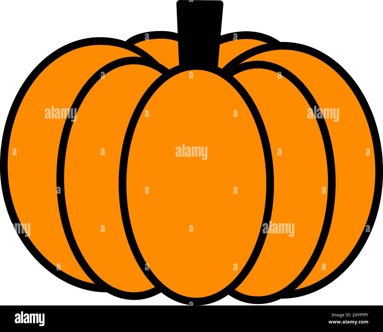 Pumpkin vector art, fall pumpkin clip art Stock Vector Image & Art - Alamy