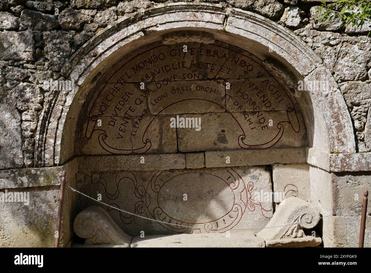 Leaning House, Sacro Bosco, Sacred Forest, Park of the Monsters, Parco ...