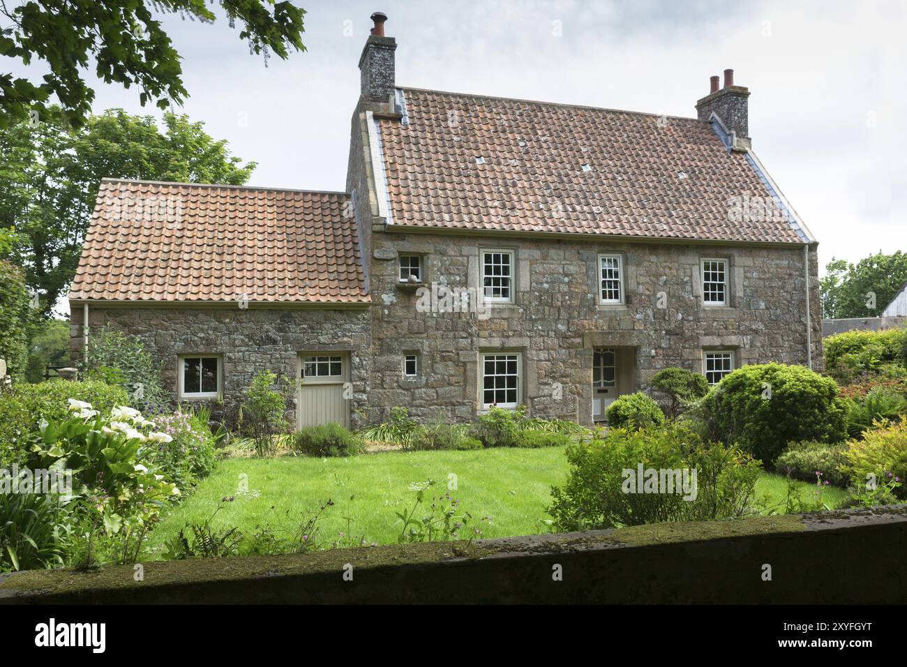 Typical houses uk channel islands hi-res stock photography and images ...