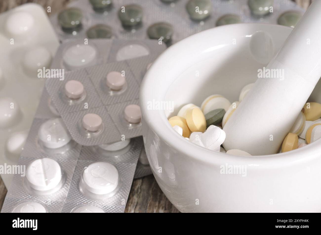 An overdose of drugs Stock Photo - Alamy