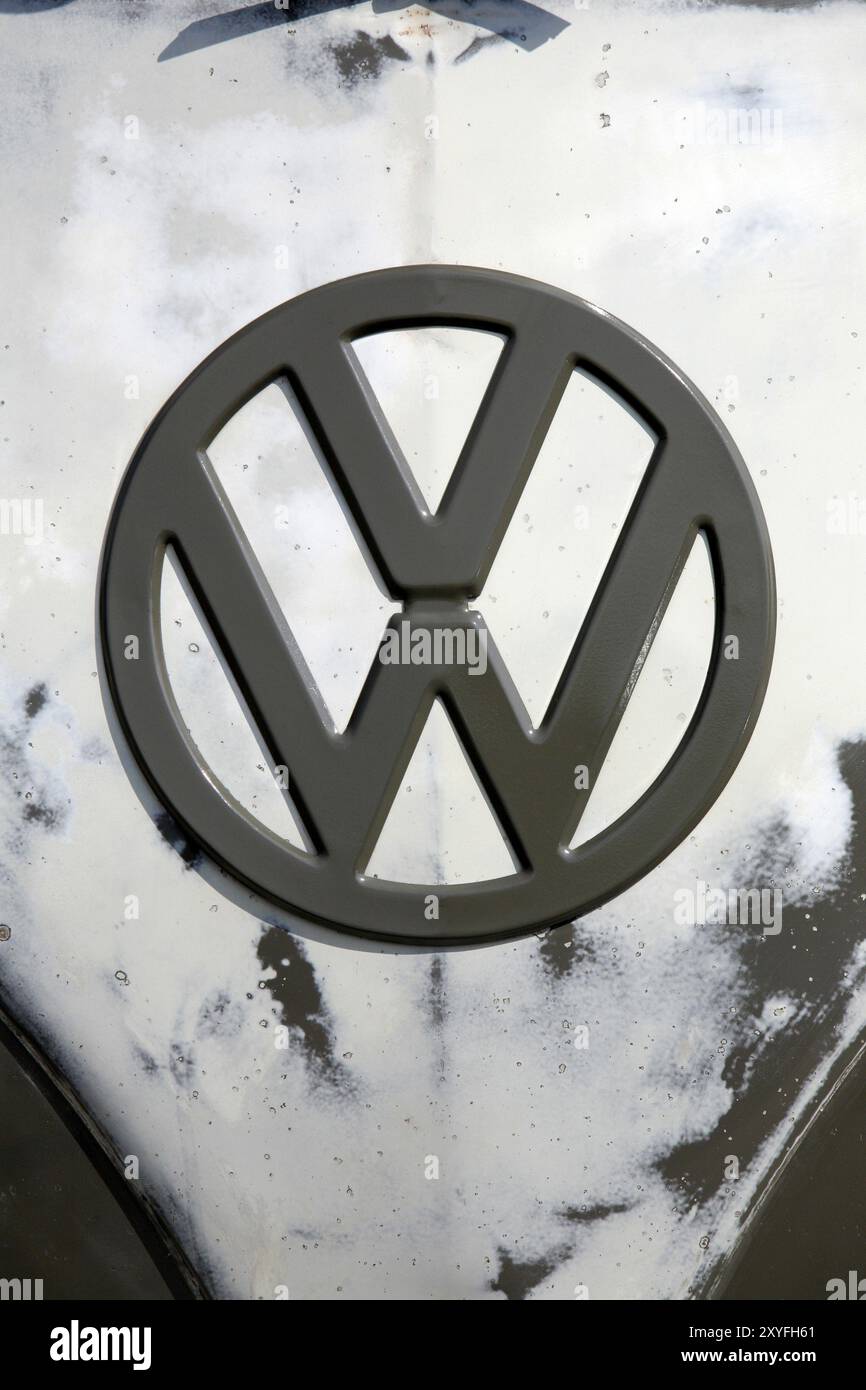 Old VW Bulli Stock Photo - Alamy