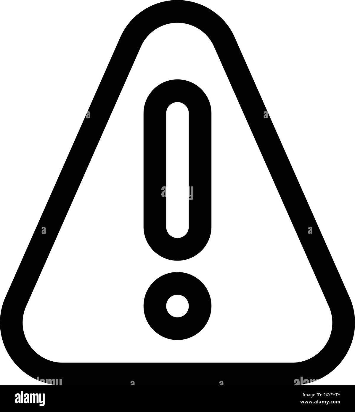 Danger Vector Icon Design Illustration Stock Vector Image & Art - Alamy