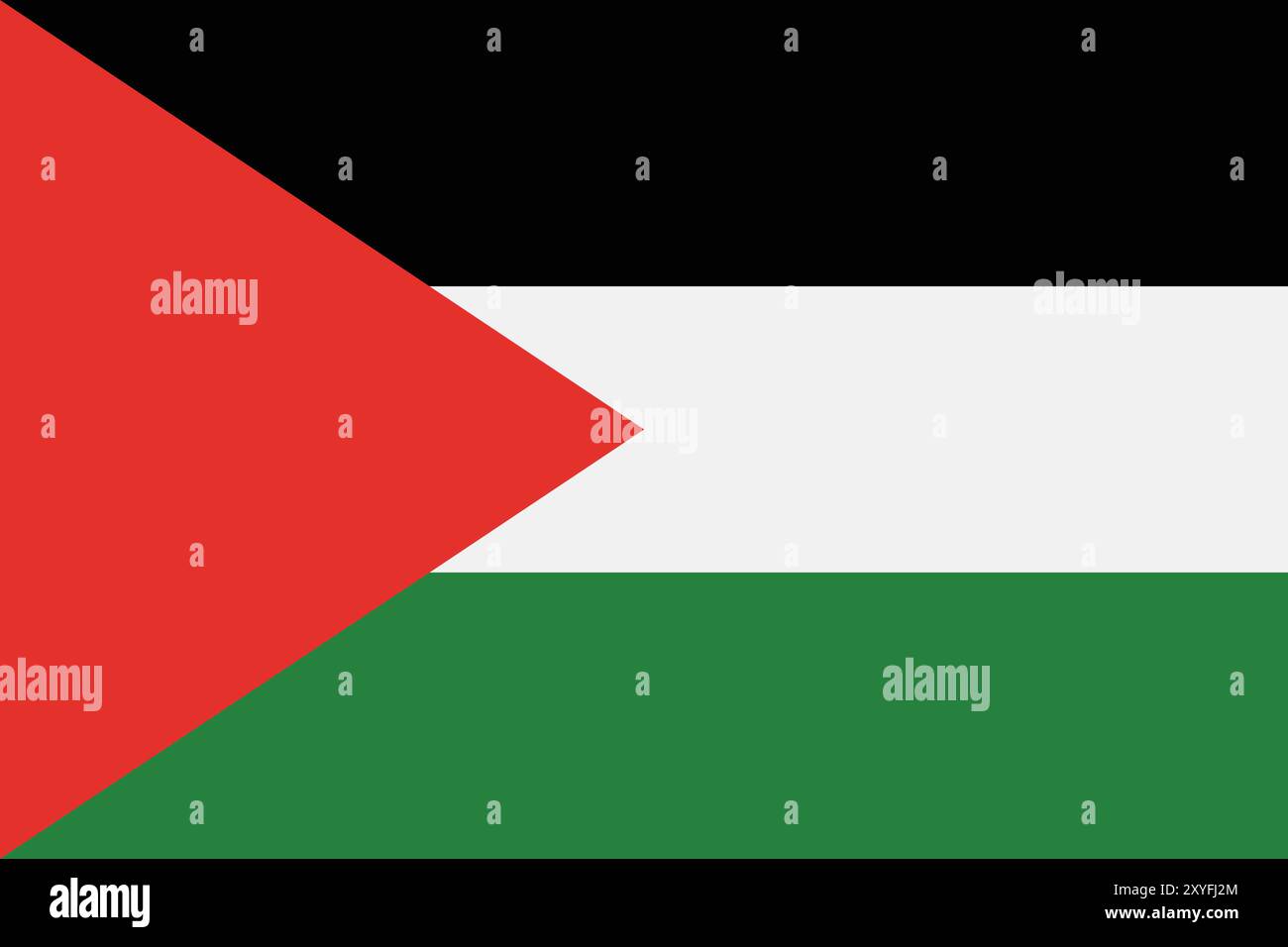 Palestine flag vector illustration Stock Vector Image & Art - Alamy