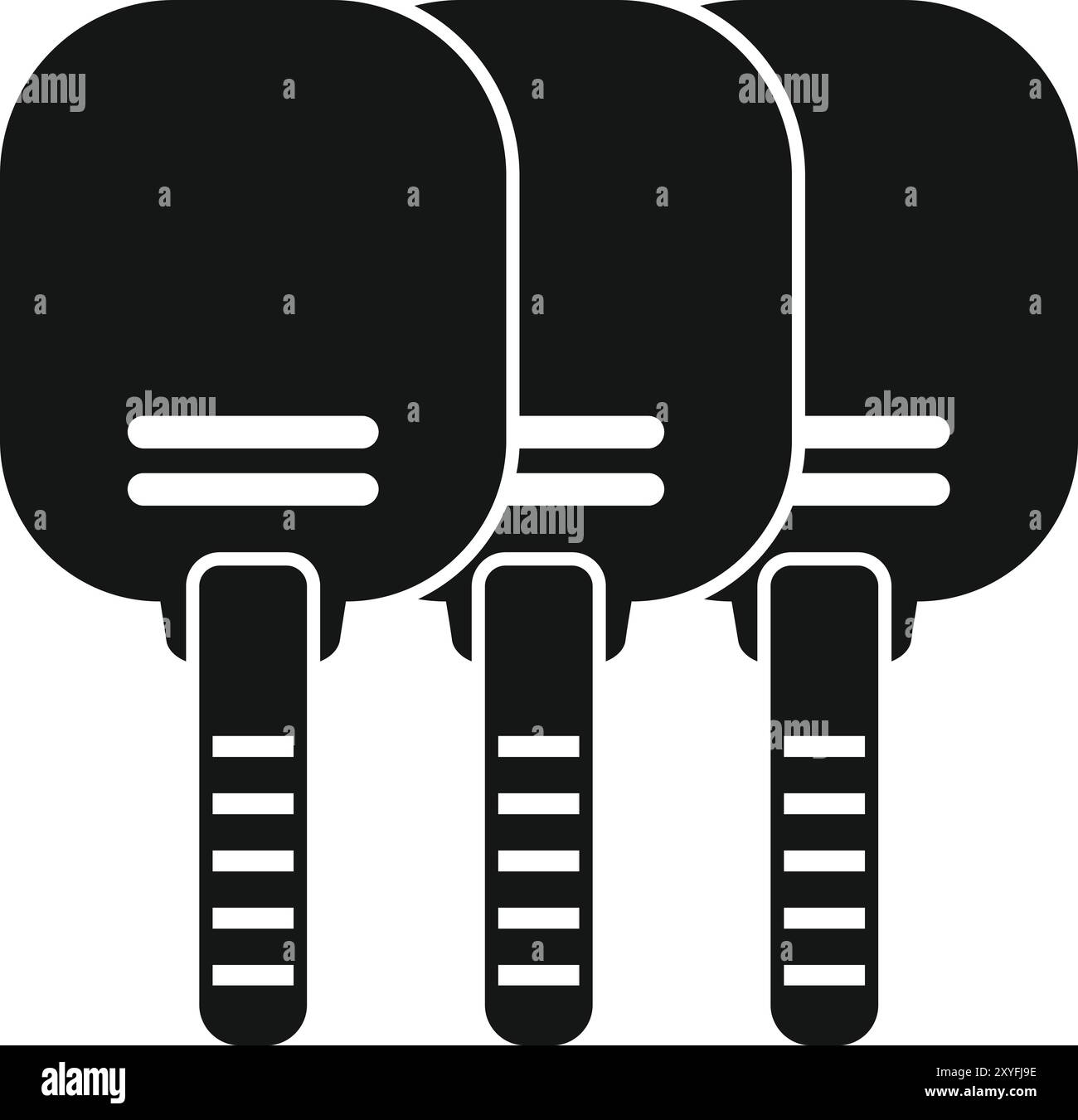 Ping pong paddle grip Black and White Stock Photos & Images - Alamy