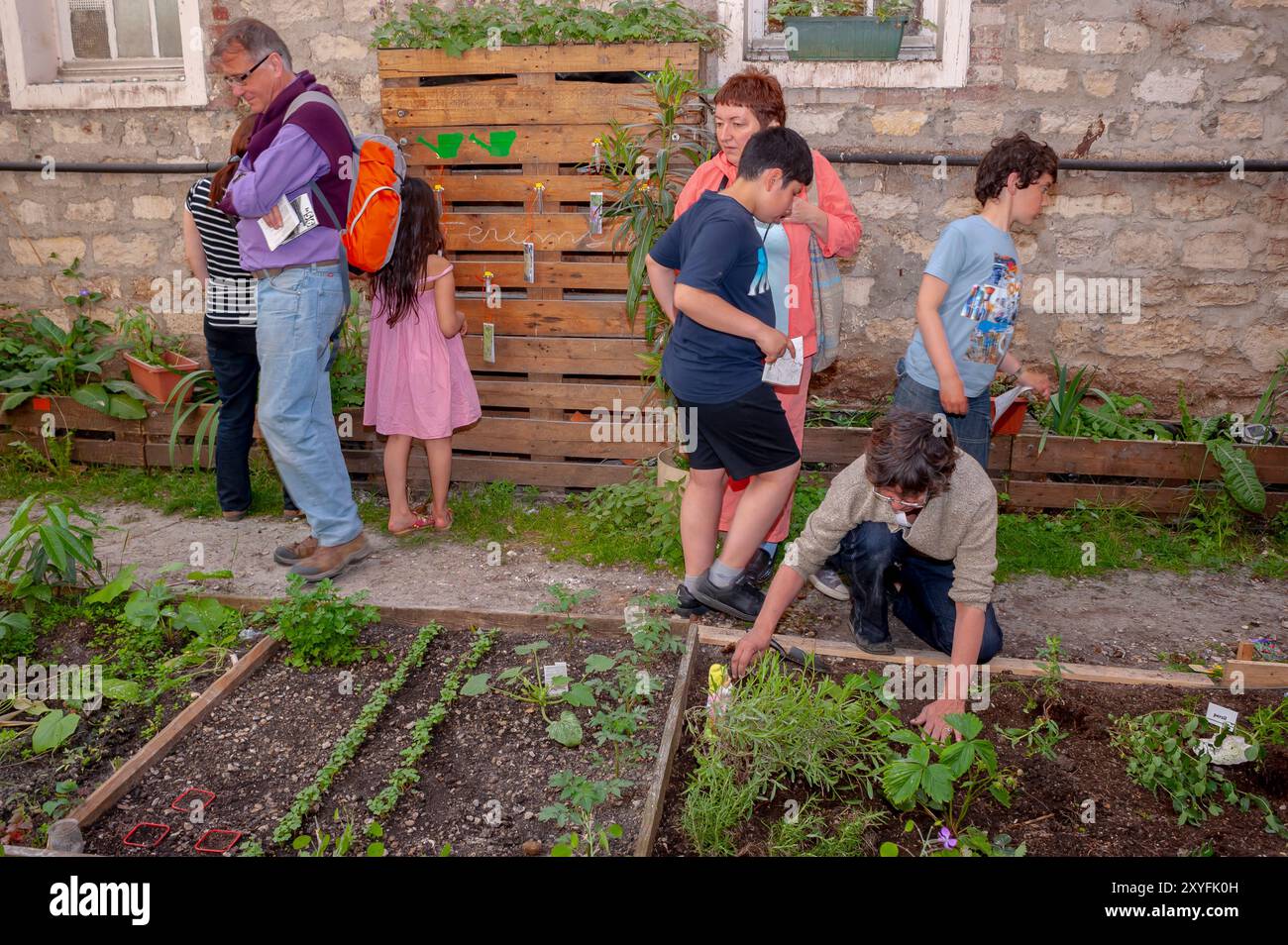 Low income public housing gardens hi-res stock photography and images ...