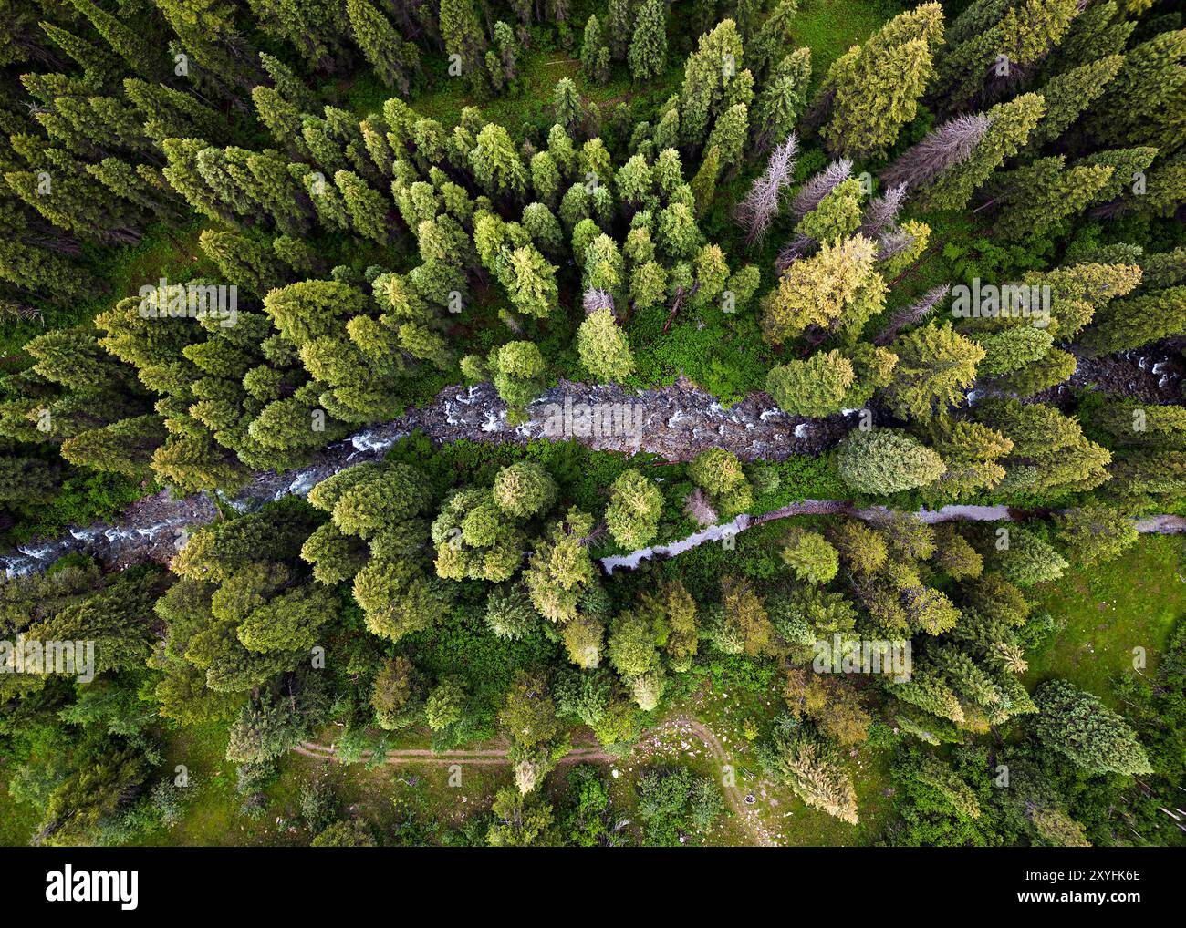 High angle top view aerial hi-res stock photography and images - Alamy