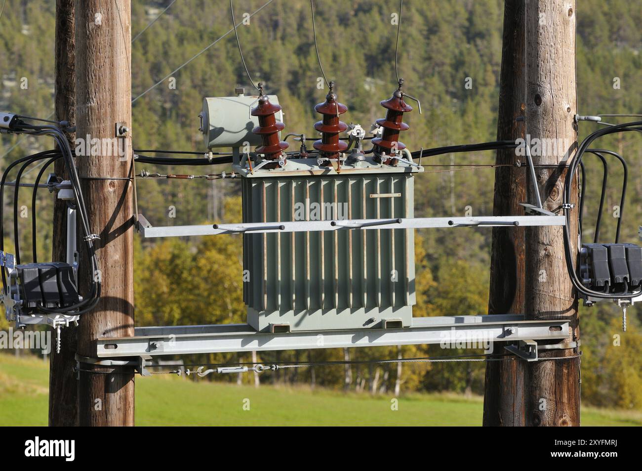 Transformer on a power pole Transformer on a power pole Stock Photo - Alamy