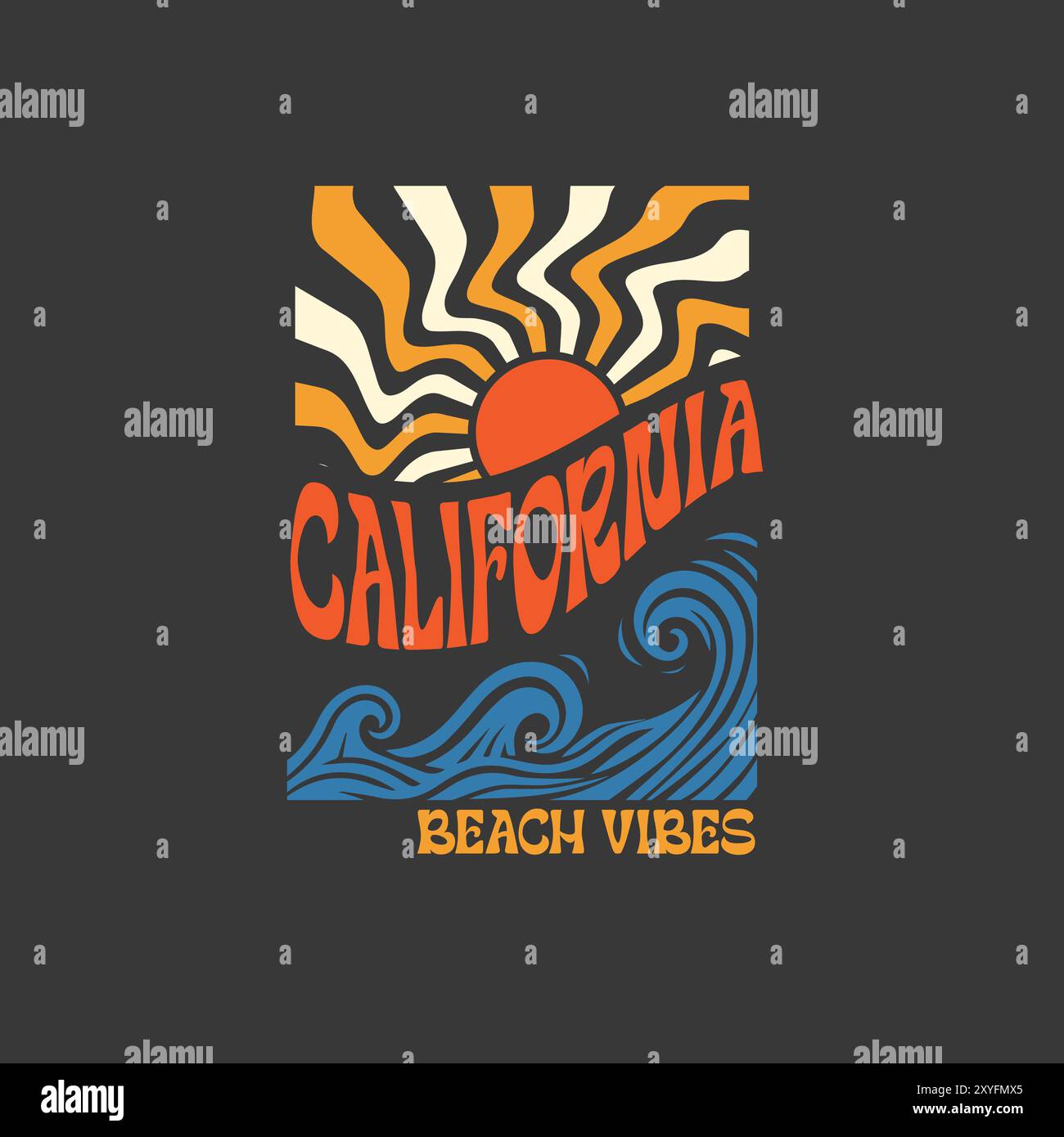 Summer vibes tee hi-res stock photography and images - Alamy
