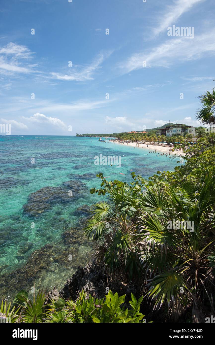 West Bay, Roatan Honduras Stock Photo - Alamy