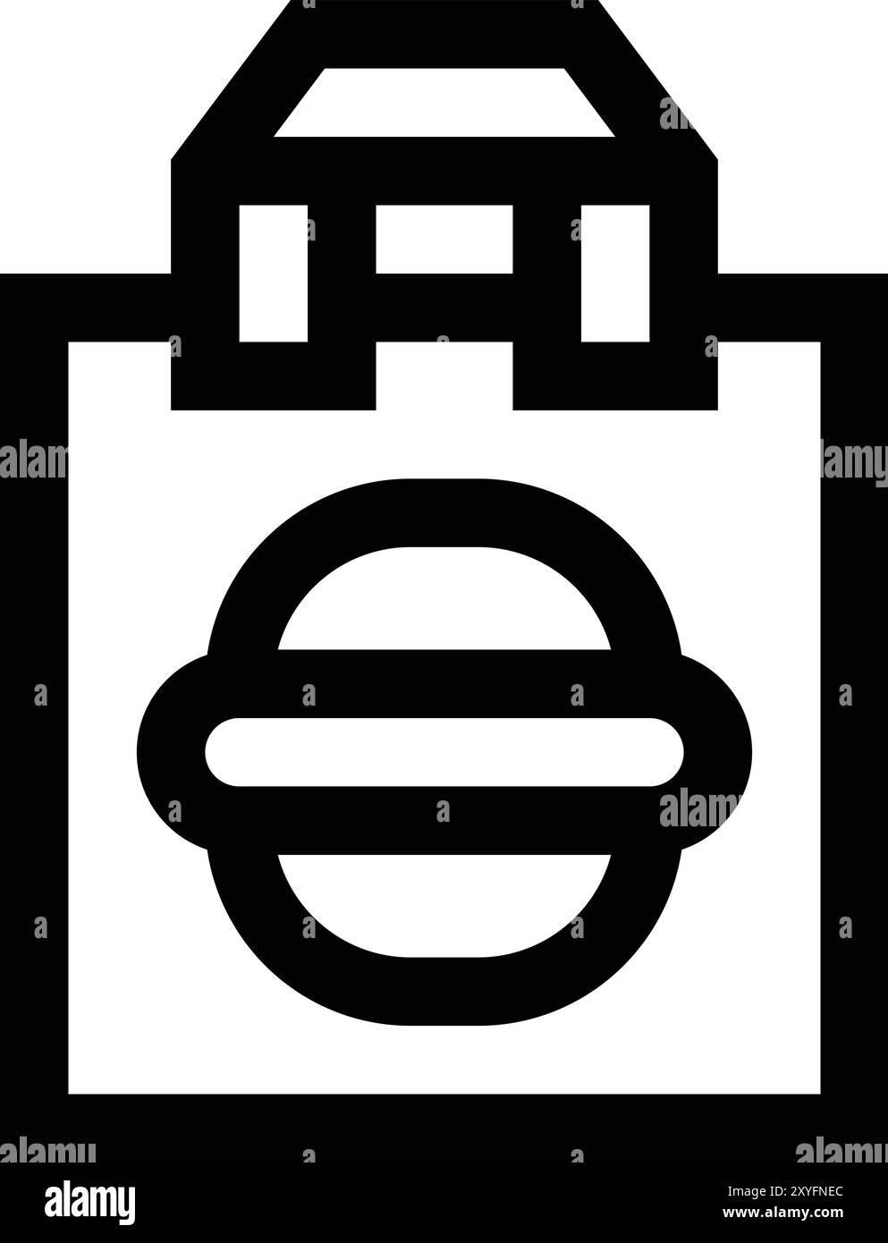 Carry out food sign Stock Vector Images - Alamy