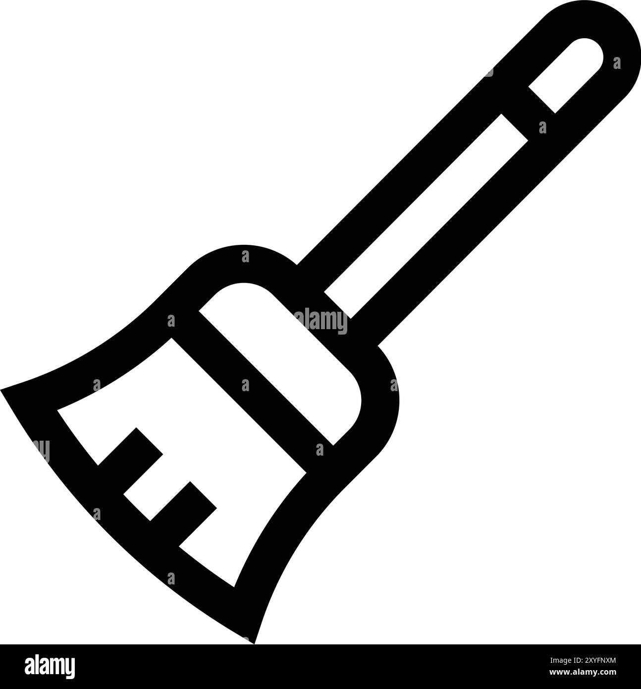 Feather duster Vector Icon Design Illustration Stock Vector Image & Art ...