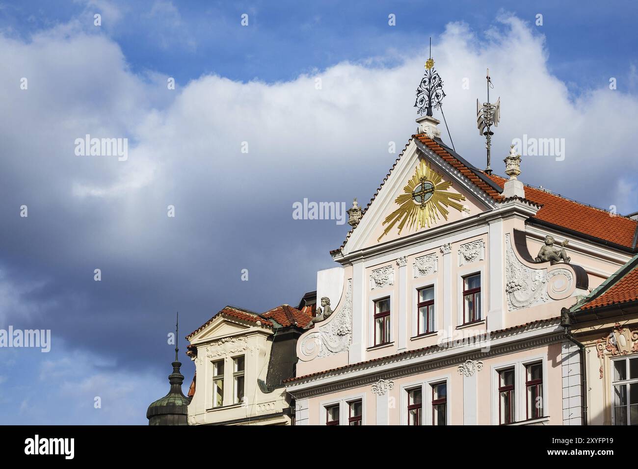 Historic buildings in Prague, Czech Republic, Europe Stock Photo - Alamy