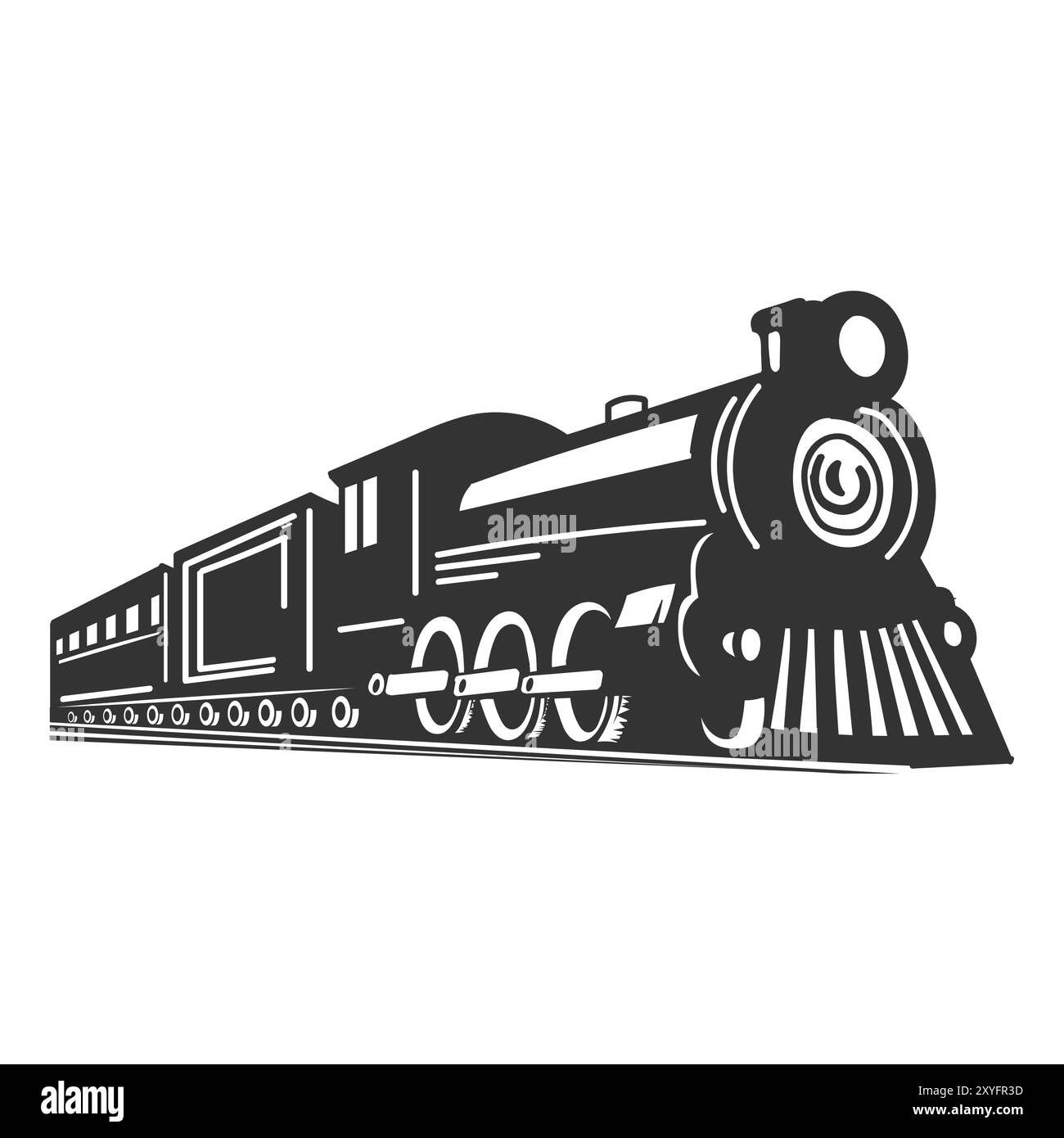 Loco vector vectors Black and White Stock Photos & Images - Alamy