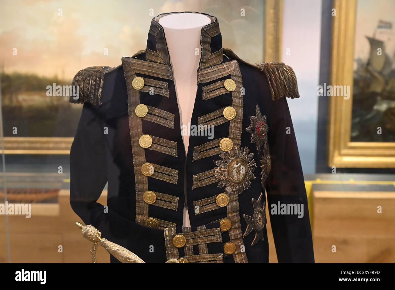 Royal navy admirals hi-res stock photography and images - Alamy