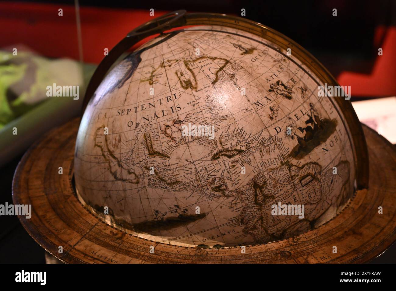 Terrestrial Globe by Jacob Aertsz Colom, about 1640 - on display at The ...