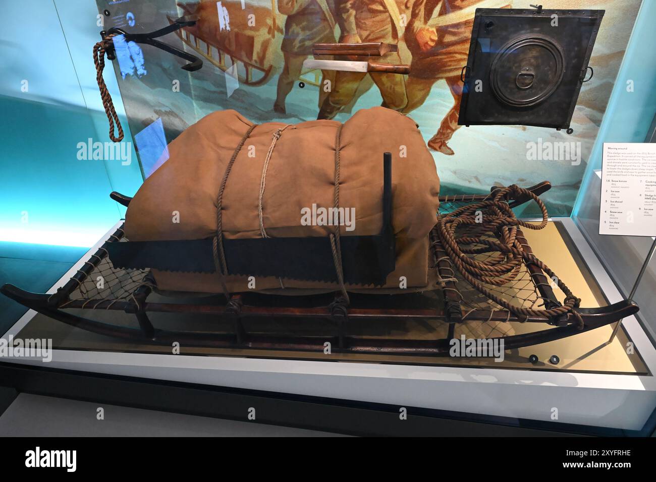 Sledge from HMS Discovery, about 1875 This sledge was used in the 1875 ...