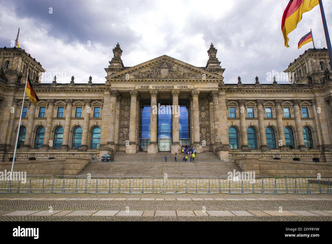 Building of the German government Stock Photo - Alamy