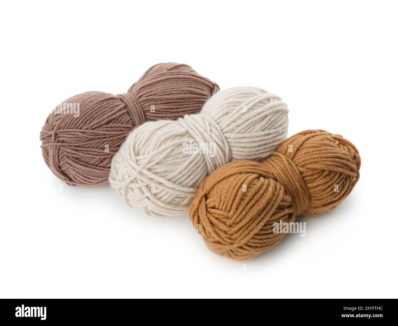 Skeins soft wool yarn Cut Out Stock Images & Pictures - Alamy