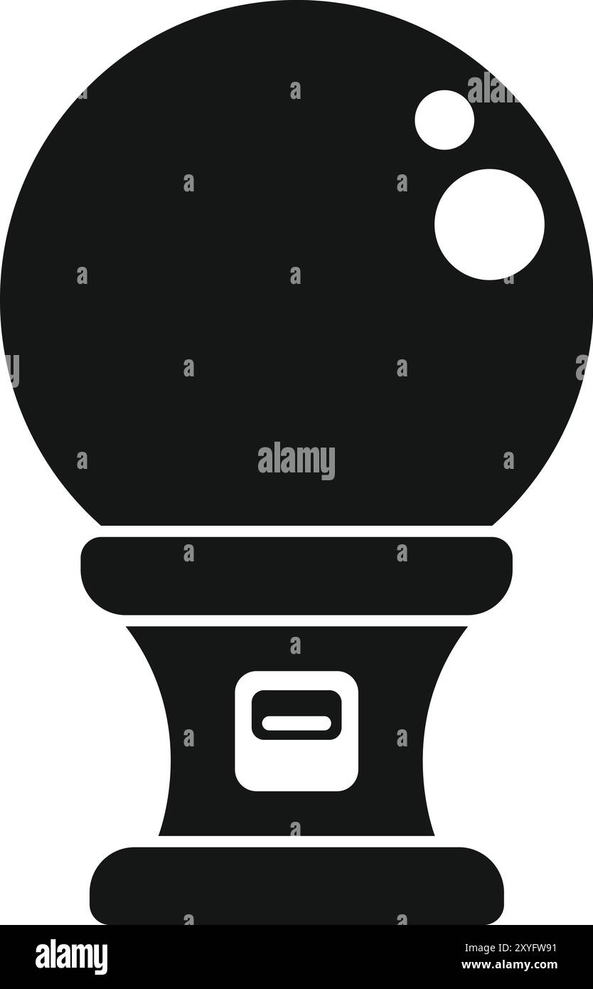 Lottery machine with lottery balls generating random numbers for ...