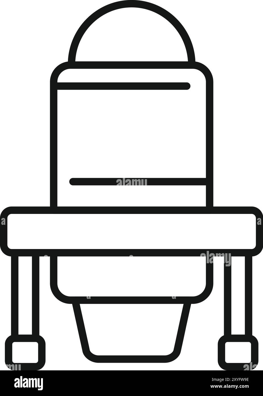 This icon represents a grain processing machine used in agriculture ...
