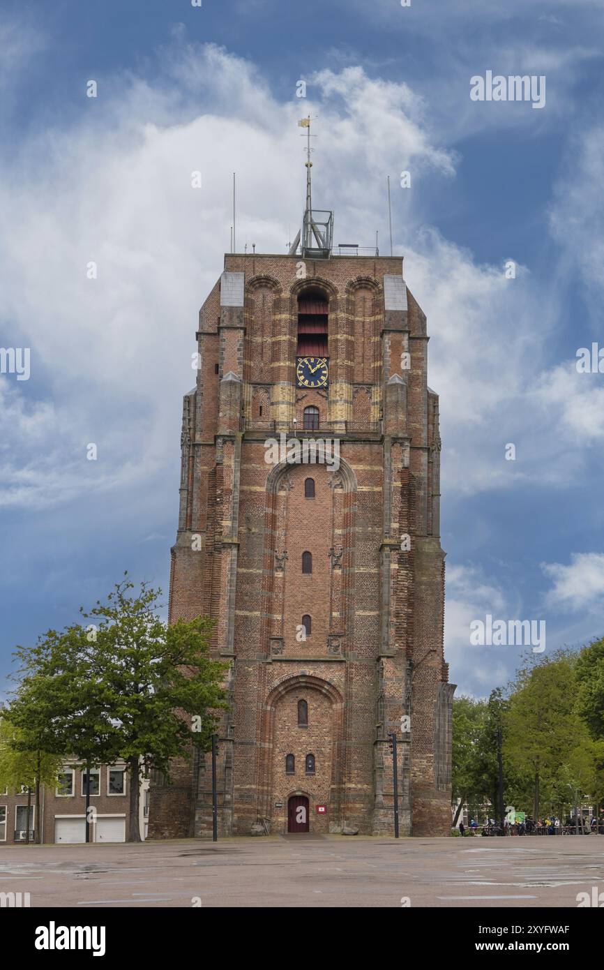 Oldehoove, an unfinished church tower or the leaning tower of ...
