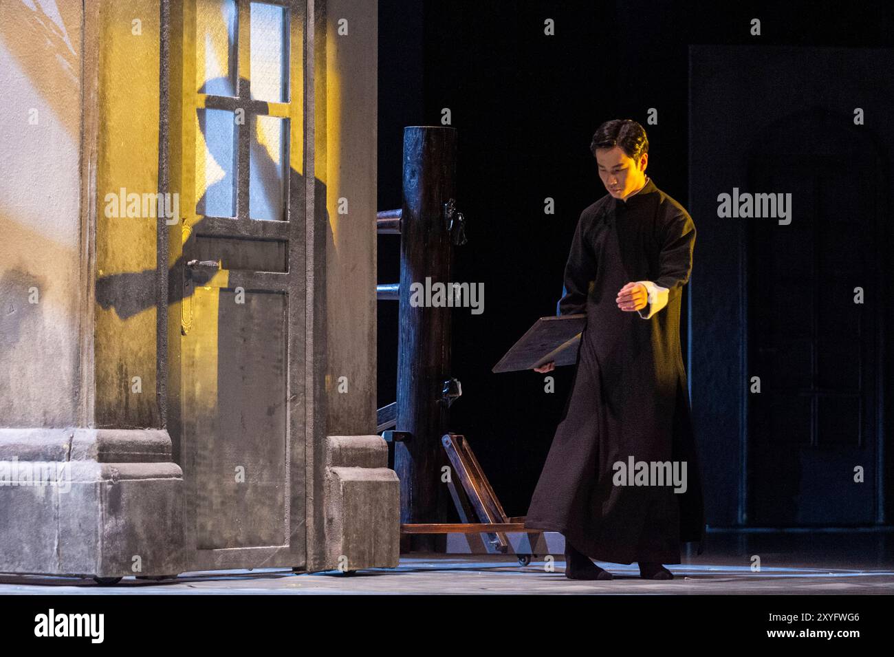 London, UK. 29 August 2024. Chang Hongji as Yip Man at a photocall for ...