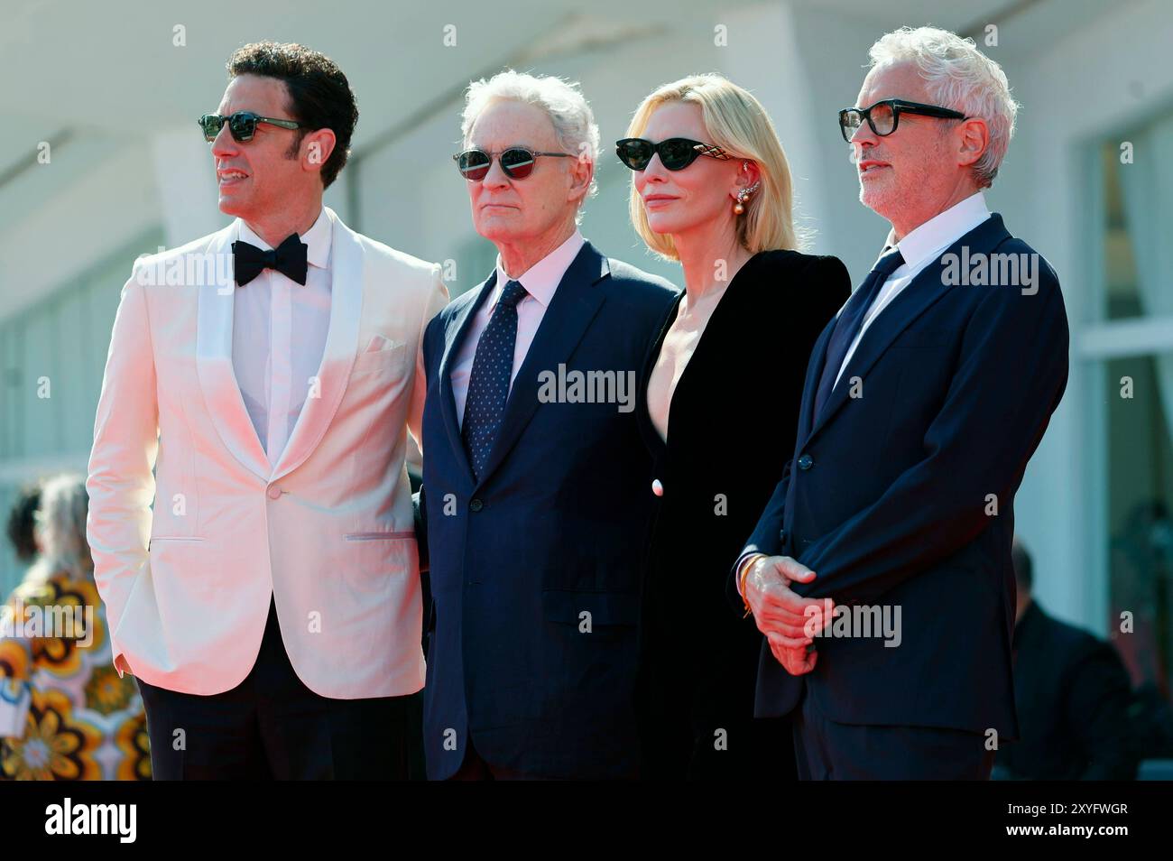 Sacha Baron Cohen, Kevin Cline, Cate Blanchett und Alfonso Cuaron bei ...