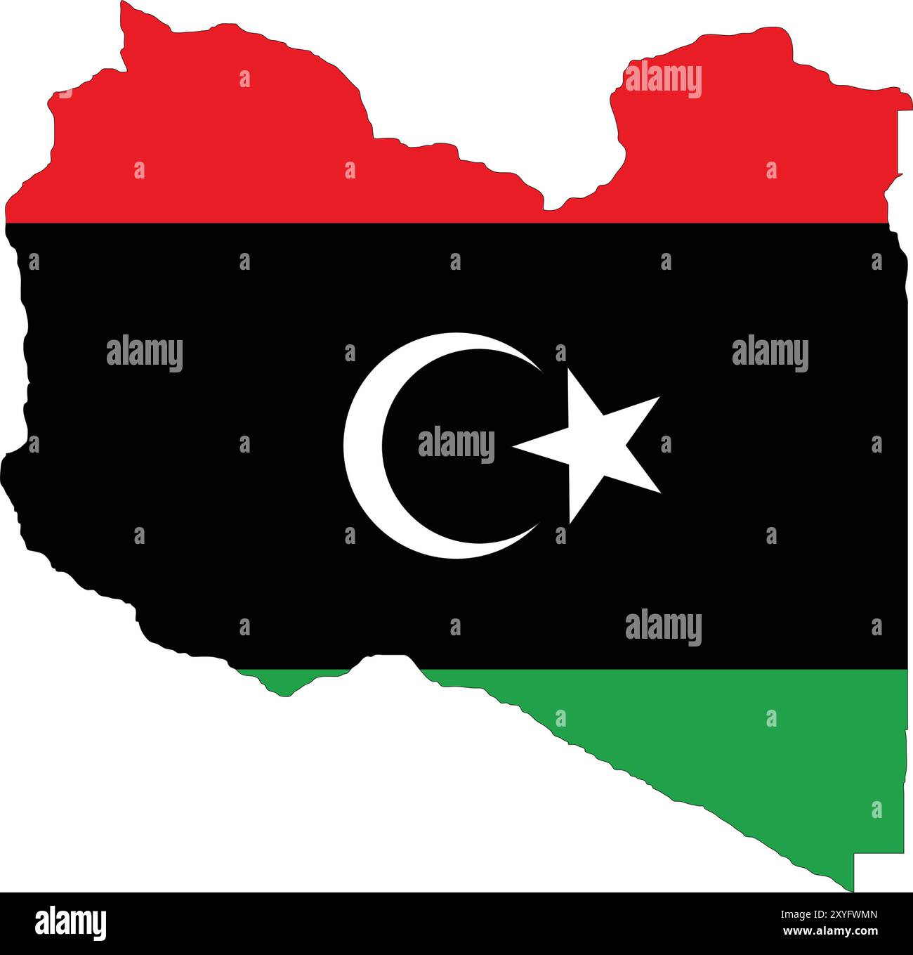 Libya Flag in Map, Libya Map with Flag, Country Map, Libya Map with ... Libya Flag in Map, Libya Map with Flag, Country Map, Libya Map with ...