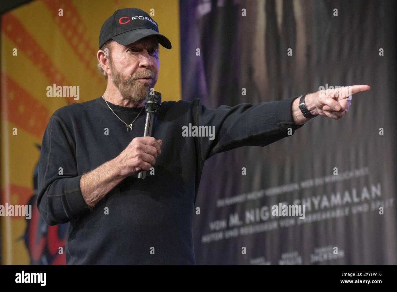 DORTMUND, GERMANY, December 1st 2018: Chuck Norris (*1940, American ...