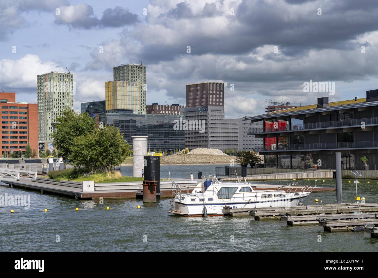 The Floating Office Rotterdam, is considered the world's largest ...