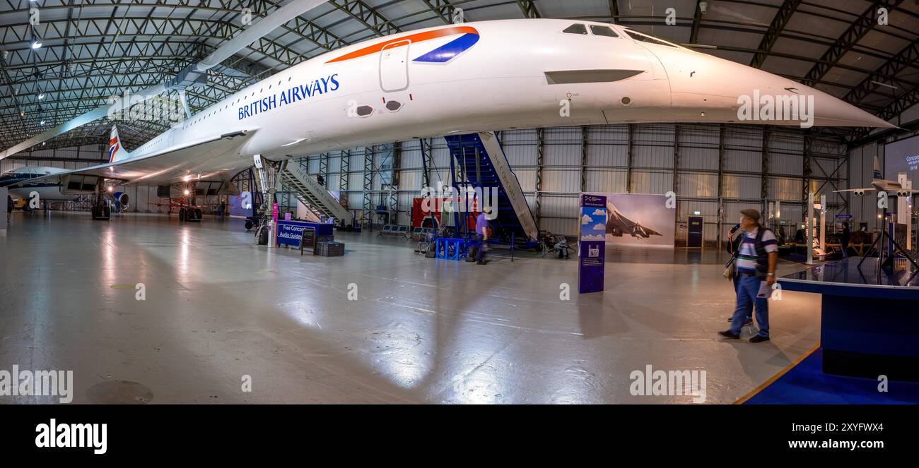 Concorde Supersonic Airliner at the National Museum of Flight, East ...