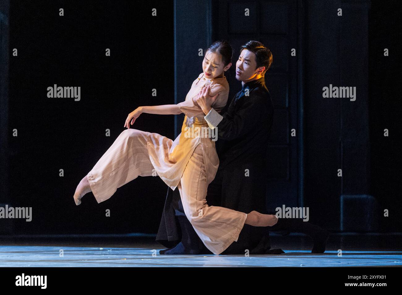 London, UK. 29 August 2024. (R) Chang Hongji as Yip Man and Xu Tianhui ...