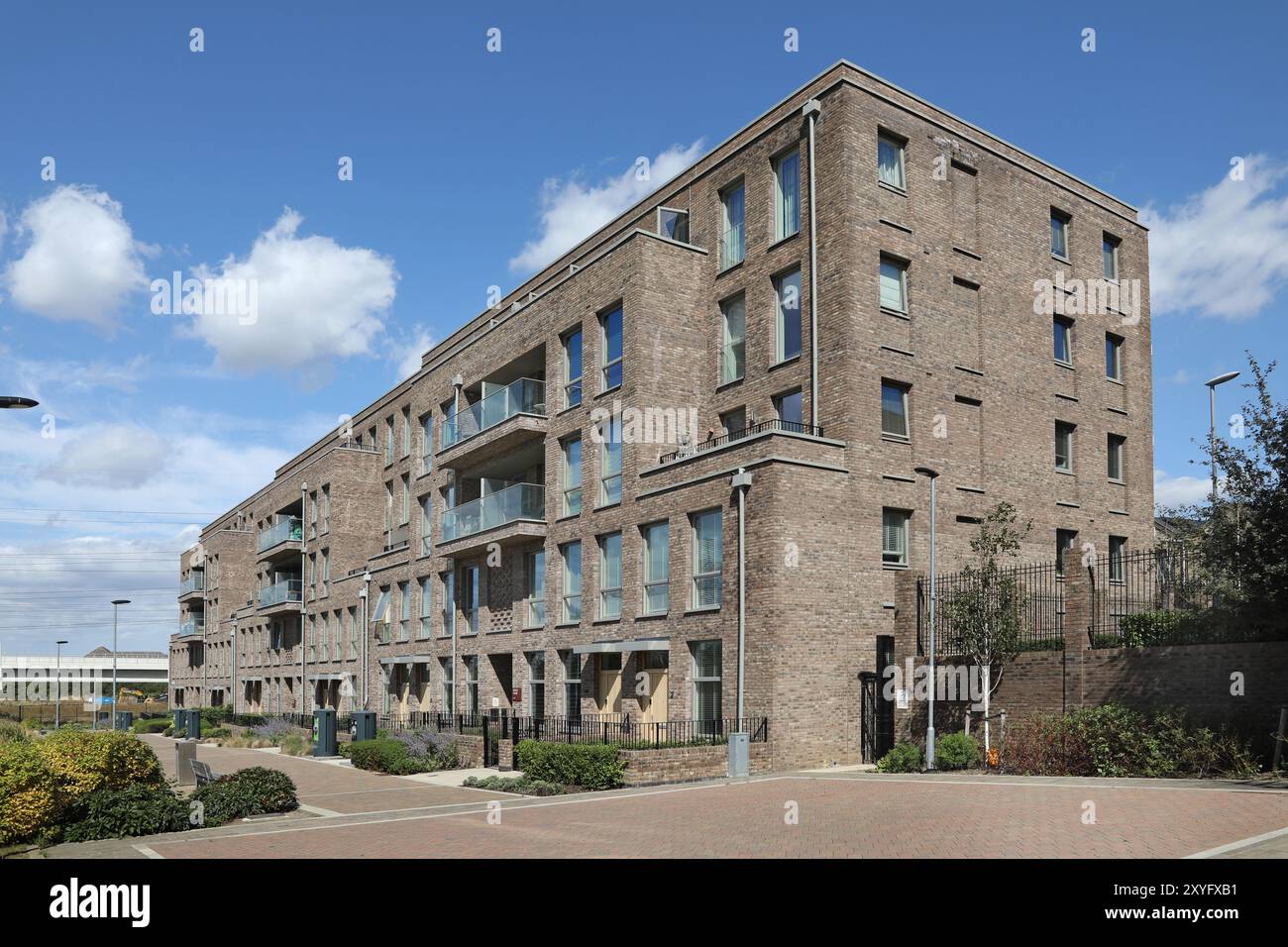 New apartment block on Sweetgrass Terrace, part of the Barking ...