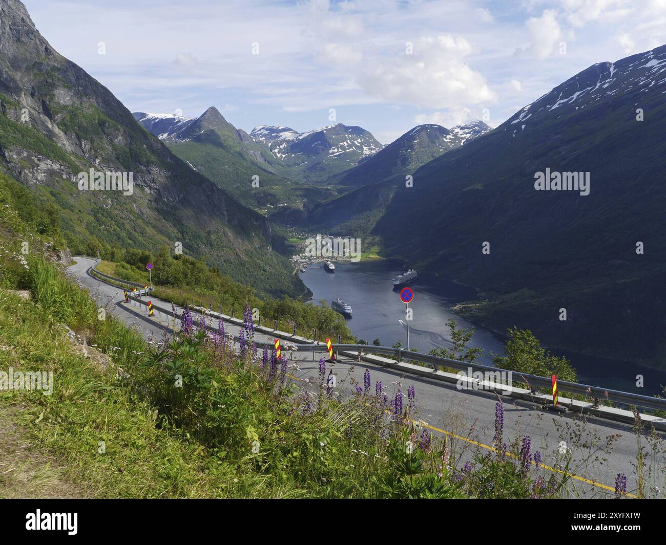 From Wikipedia: The Geirangerfjord is one of Norway's most famous ...