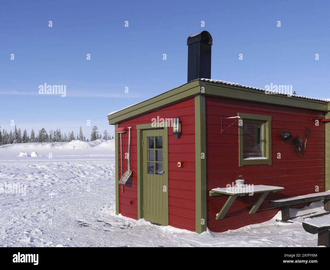 Sauna in lapland sweden hi-res stock photography and images - Alamy