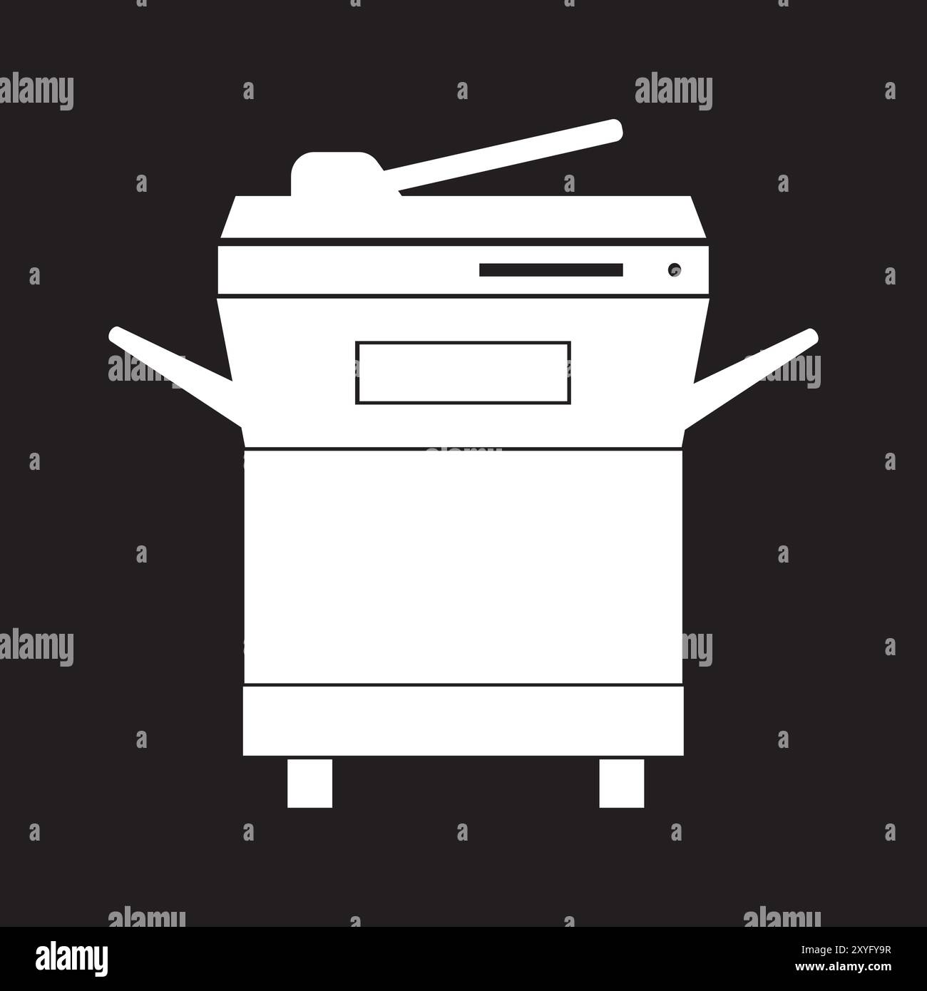 Multi-function printer or auto copier icon vector design Stock Vector ...
