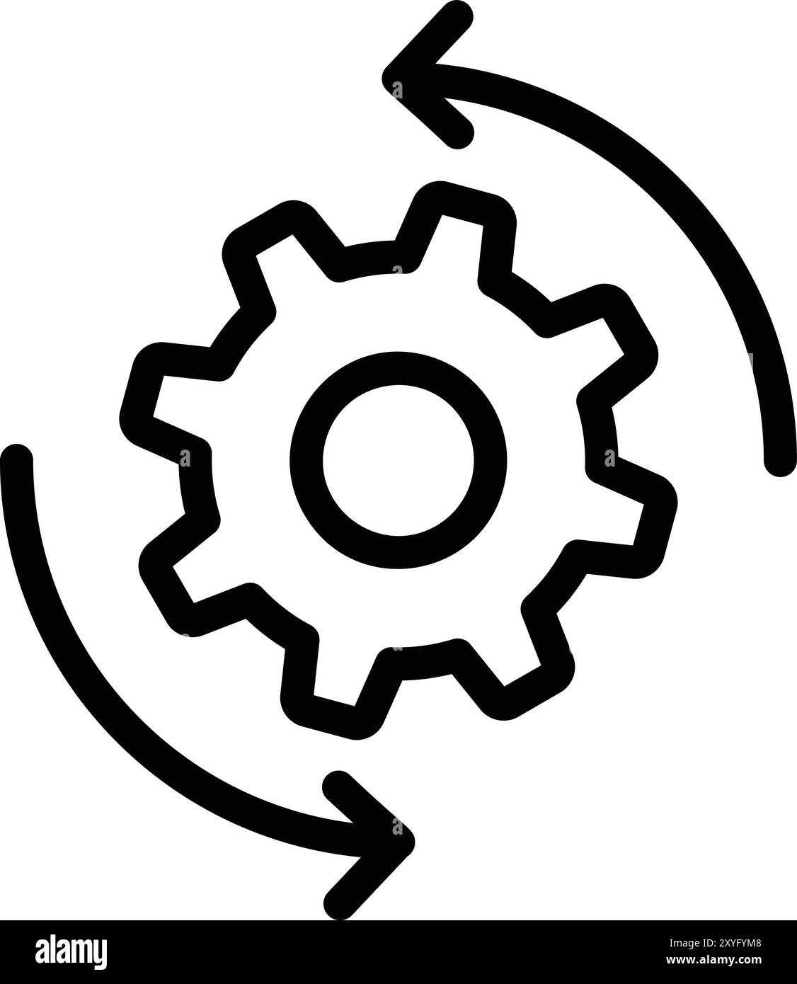 Design process vector vectors Black and White Stock Photos & Images - Alamy