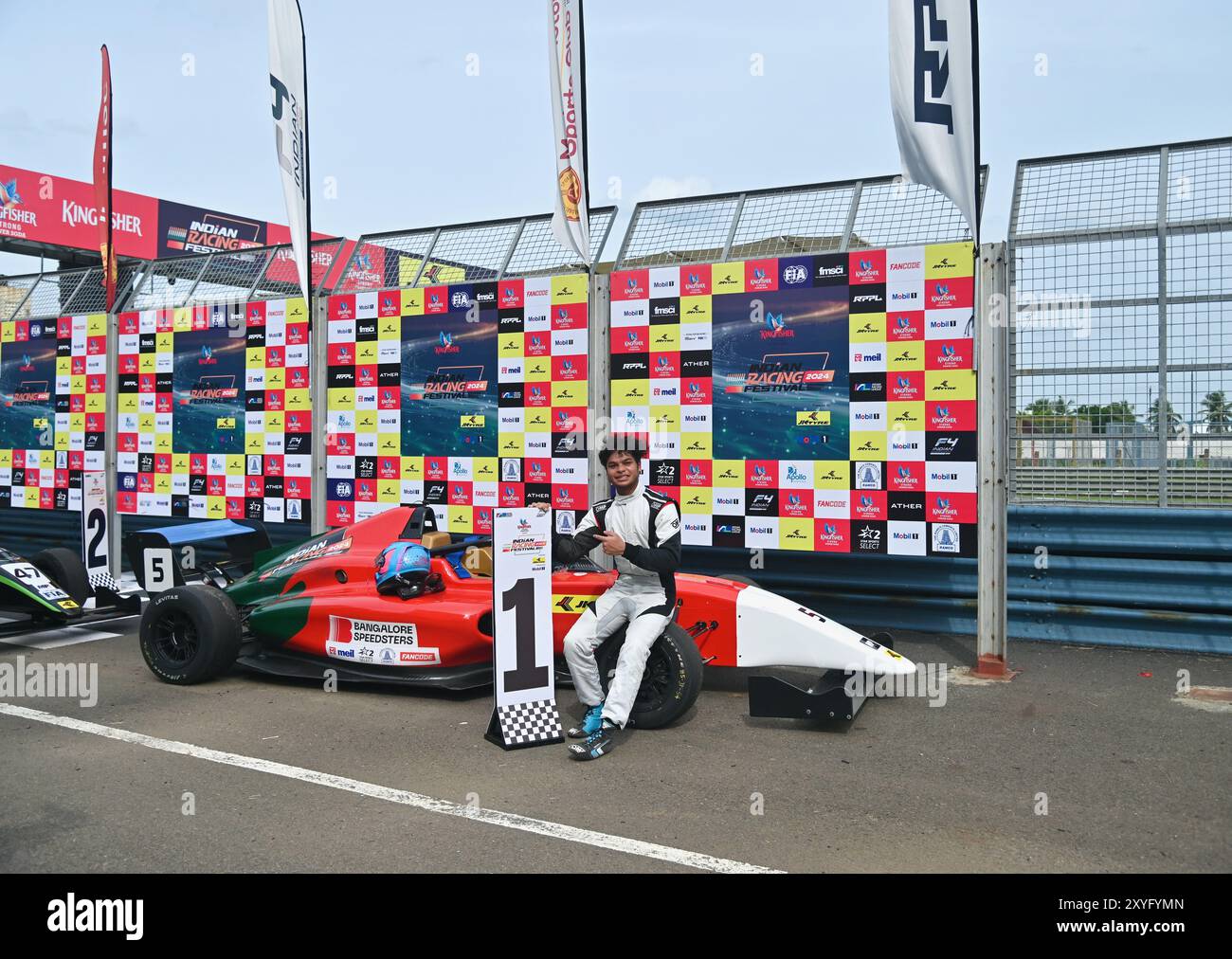 Chennai, INDIA. 24th Aug, 2024. Jaden Pariat of Bangalore Speedsters ...