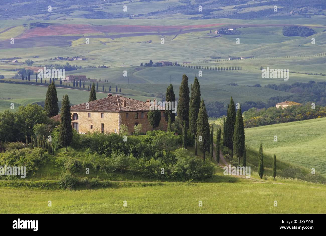 Tuscany house, Tuscany house 10 Stock Photo - Alamy